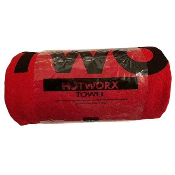 Hotworx | Other | New Red Hotworx Towel Rare Limited Edition | Poshmark